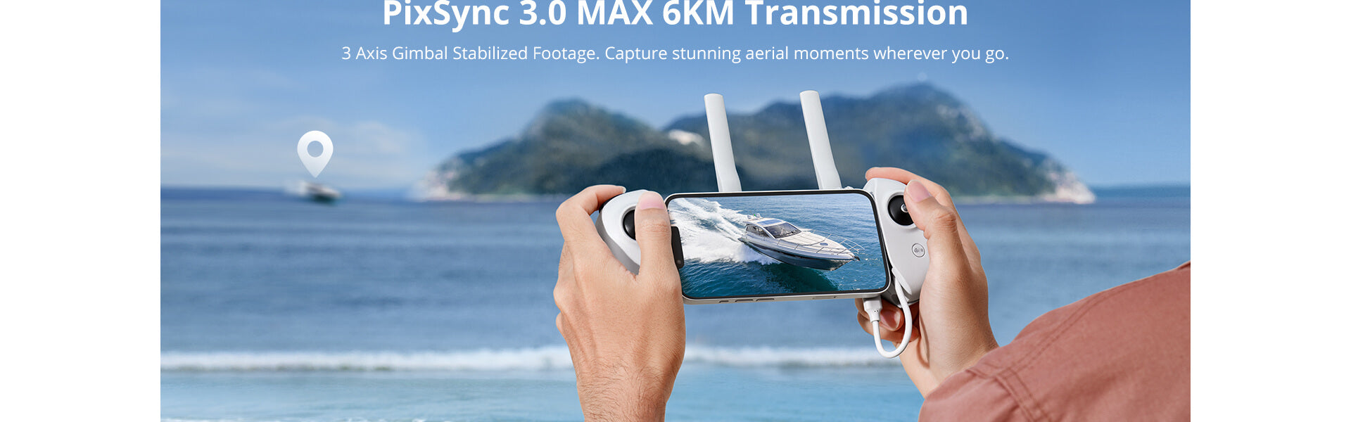 Potensic ATOM Drone with 4K 3-Axis Gimbal Camera