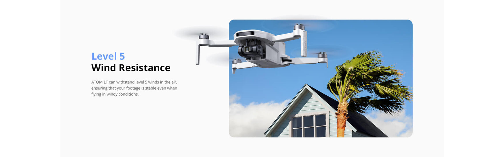 ATOM LT Sub-250g GPS Camera Drone with 40 Mins Flight Time, C0 – Potensic