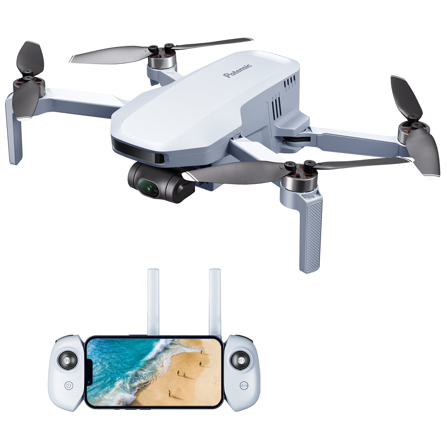 Potensic ATOM Drone with 4K 3-Axis Gimbal Camera