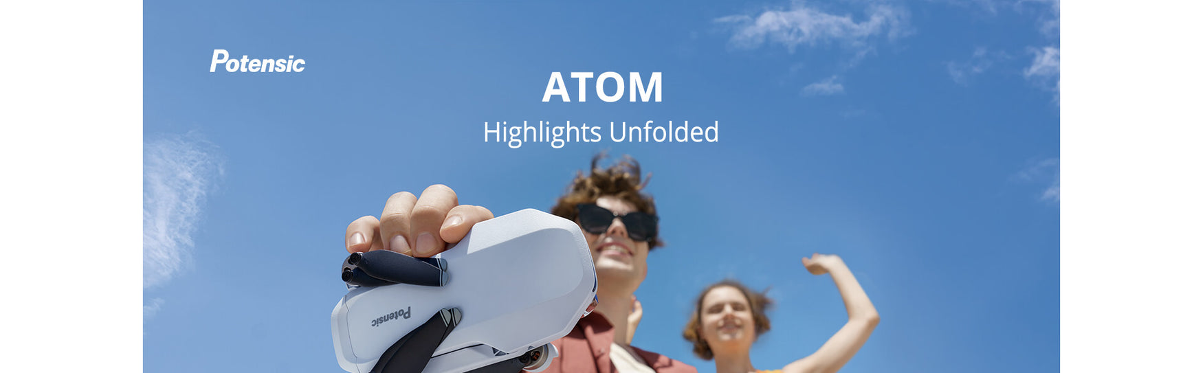 Potensic ATOM Drone with 4K 3-Axis Gimbal Camera