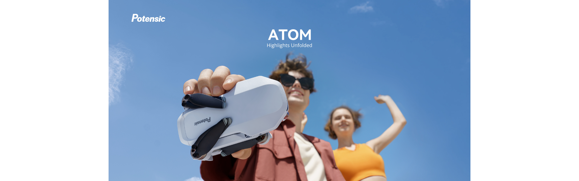Potensic ATOM Drone with 4K 3-Axis Gimbal Camera