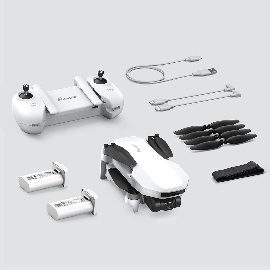 ATOM LT Sub-250g GPS Camera Drone with 40 Mins Flight Time, C0 – Potensic