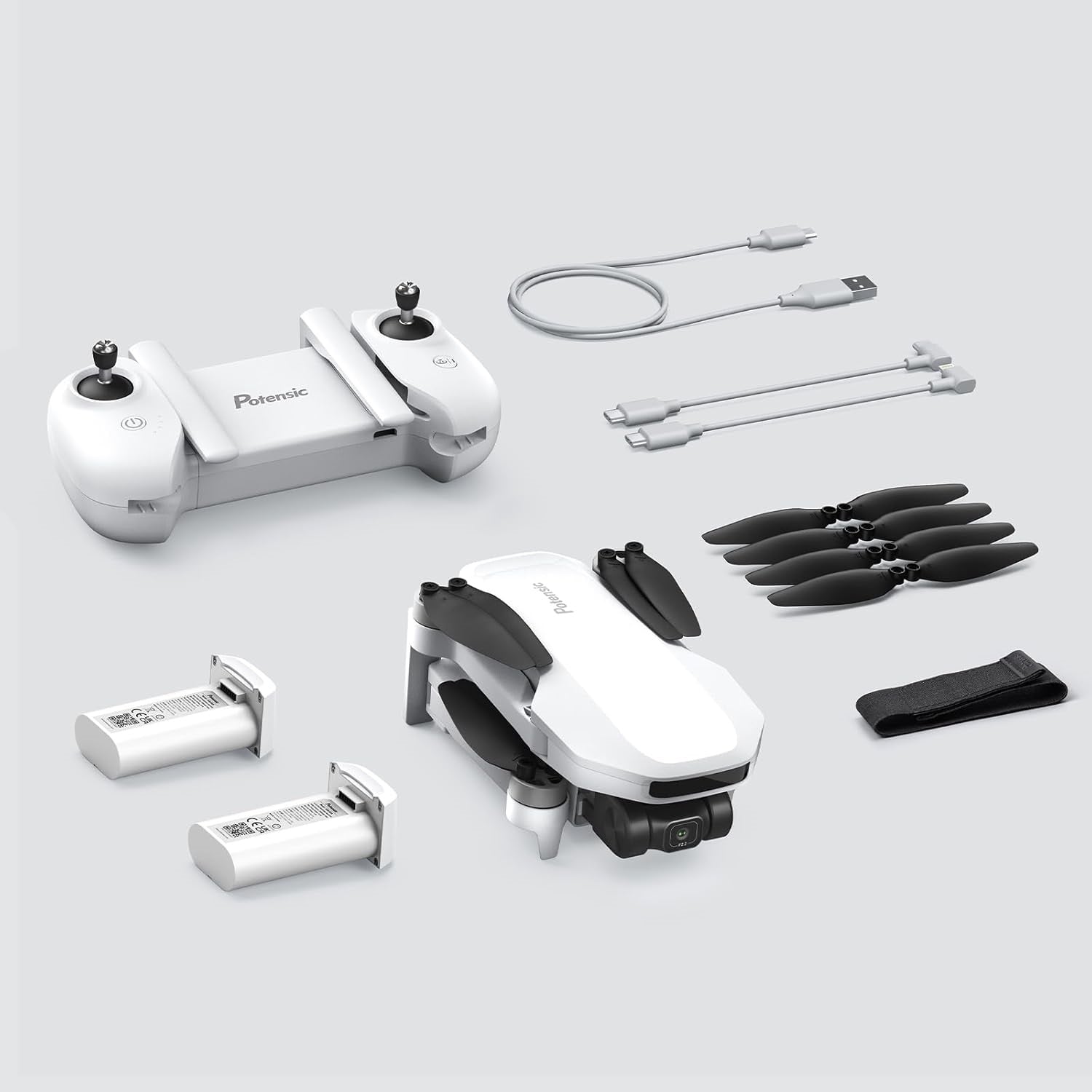 ATOM LT Sub-250g GPS Camera Drone with 40 Mins Flight Time, C0 – Potensic