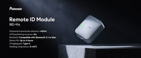 FAA-compliant Remote ID Broadcast Module RID-916 – Potensic