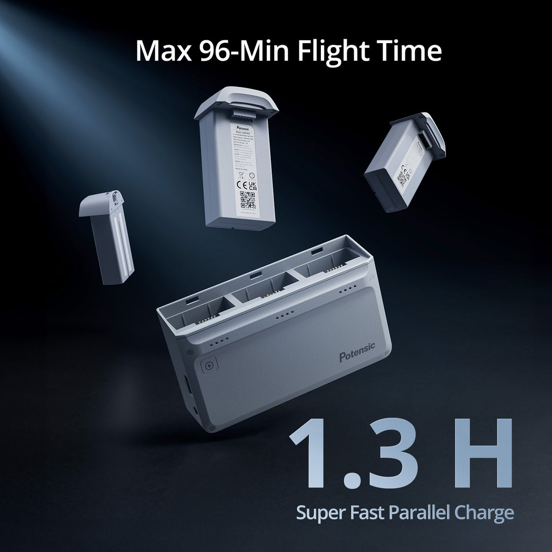 Potensic ATOM Drone with 4K 3-Axis Gimbal Camera