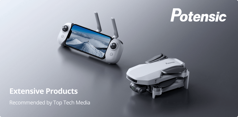 Potensic : Drones GPS avec caméra. Mini drones jouets